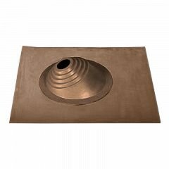 Манжета кровельная угловая окрашенная лист №1 75-200 мм, EPDM, 500*600 мм коричневая