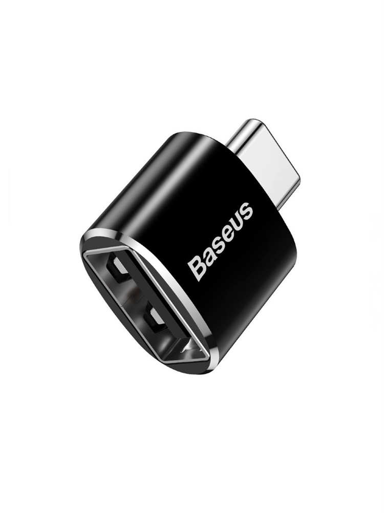 Baseus Переходник адаптер OTG Baseus USB - Type-C (CATOTG-01) черный