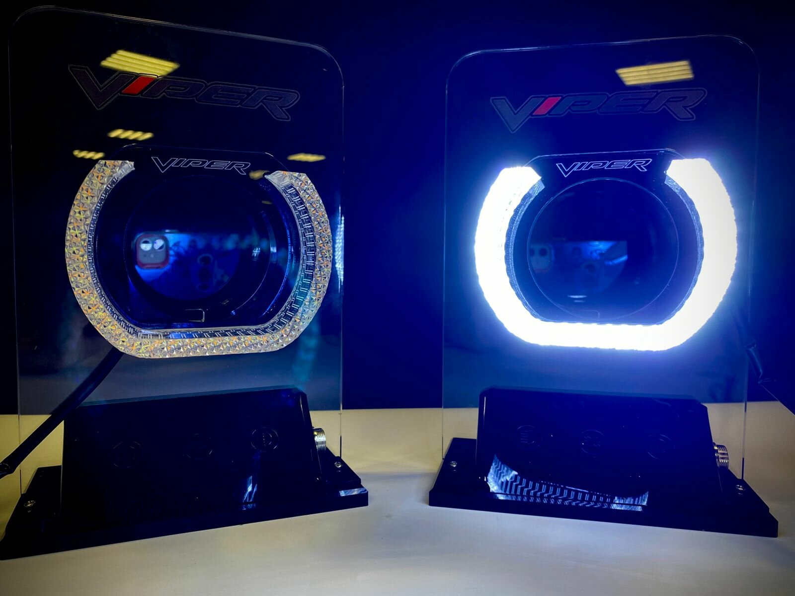 Маски с Ангельскими глазками , 3 дюйма BMW ДХО - 12-24V С поворотником Подсветка F30 стиль - Глазки для БМВ M