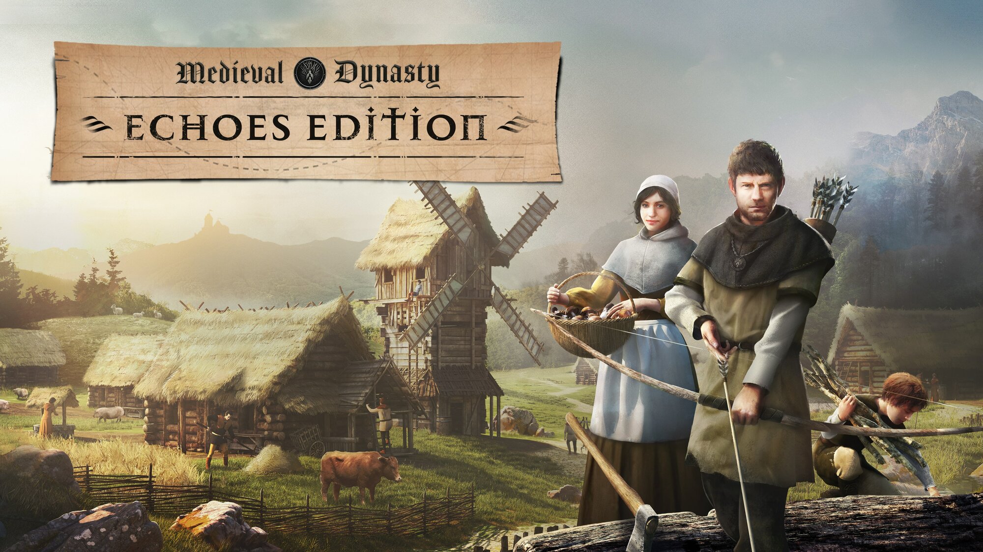 Игра Medieval Dynasty Echoes Edition, цифровое издание PlayStation 4, регион Турция / код пополнения баланса