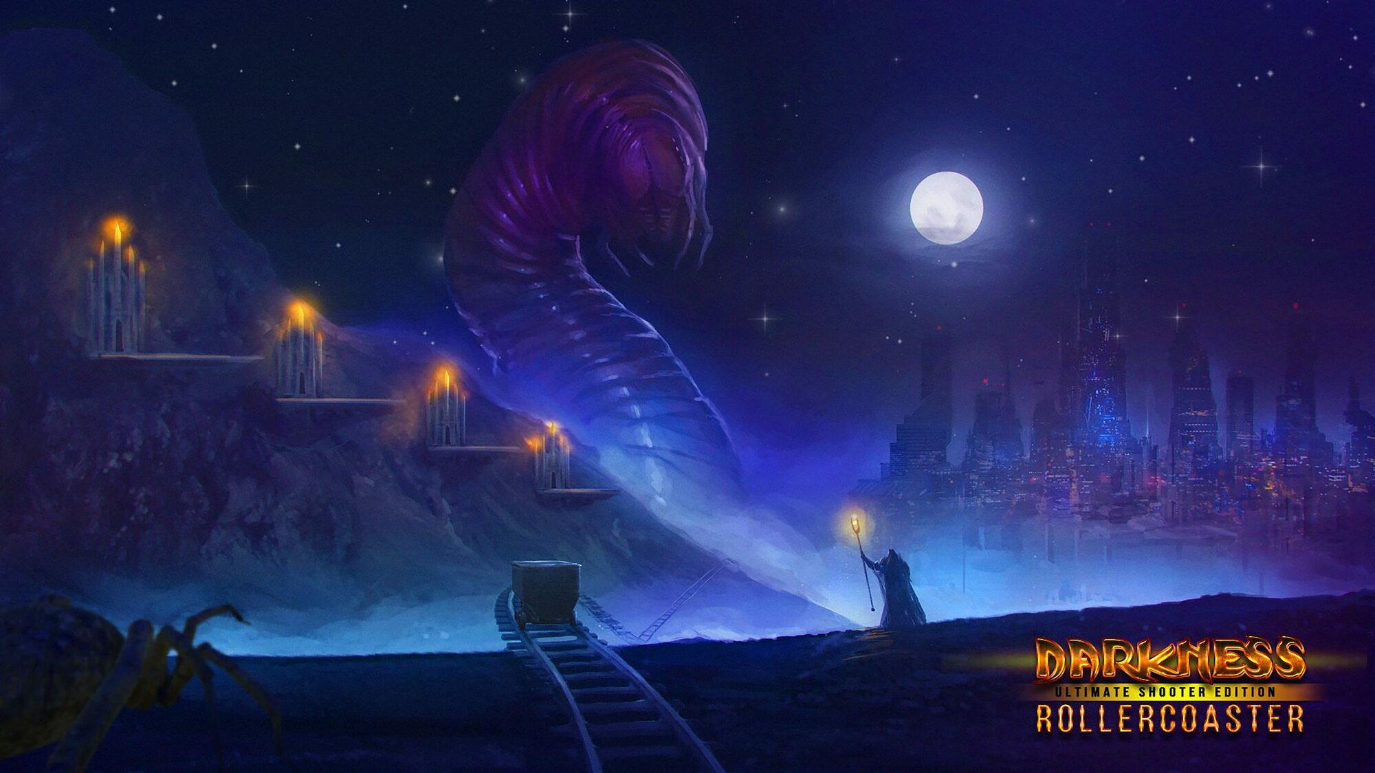 DARKNESS ROLLERCOASTER HALLOWEEN EDITION для Sony PlayStation | PS4 и PS5 | Игра навсегда | Быстрая доставка (Турция)