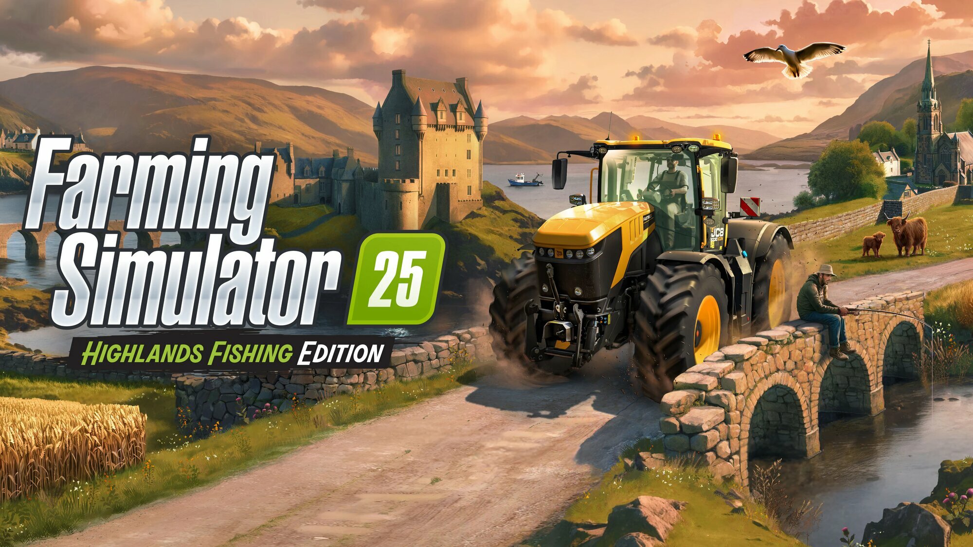 Игра Farming Simulator 25 FS25: Highlands Fishing Ed, цифровое издание PlayStation 5, регион Турция / код пополнения баланса