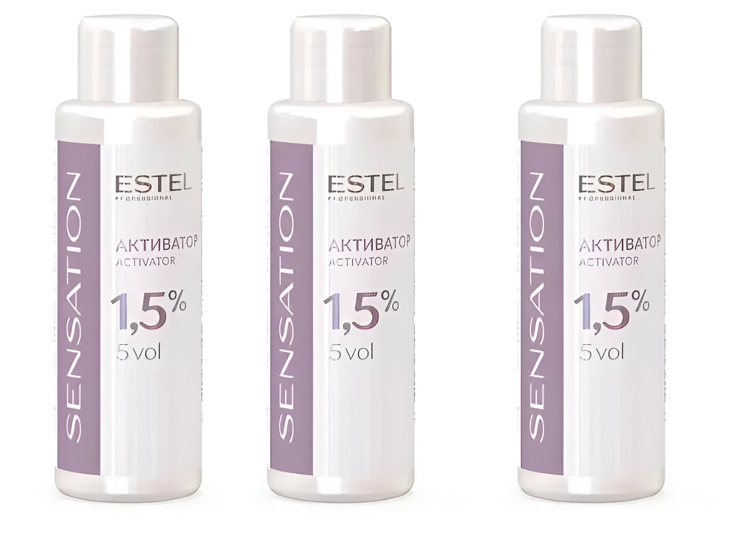 ESTEL PROFESSIONAL Активатор SENSATION для окрашивания волос 1,5 % 60 мл, 3 шт.