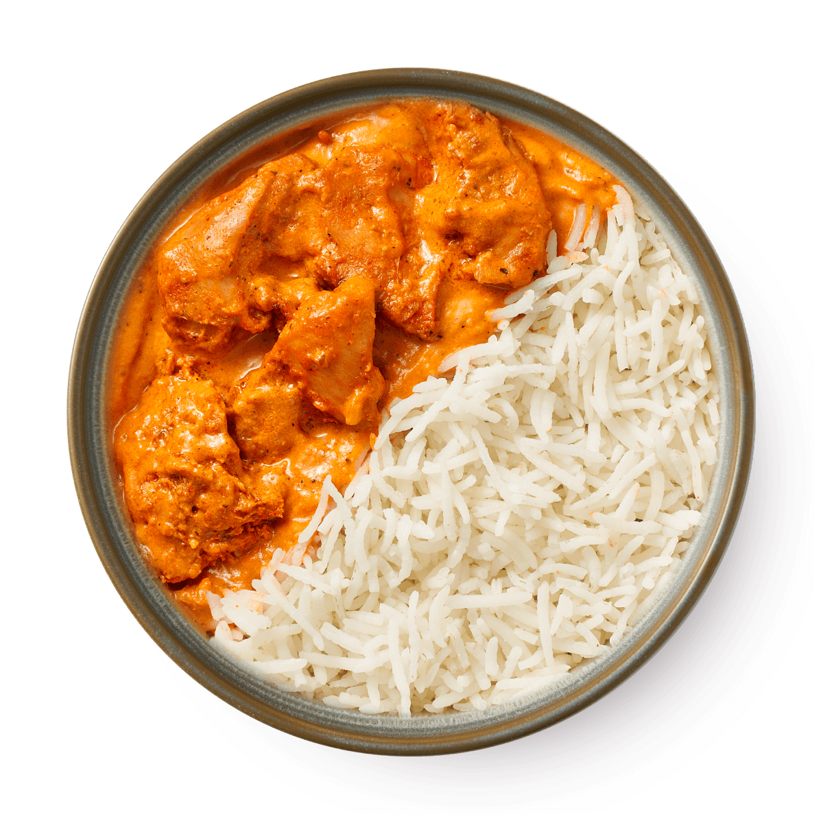 Курица тандури в сливочно-томатном карри с рисом басмати Чикен Баттер Масала Chindi Kitchen