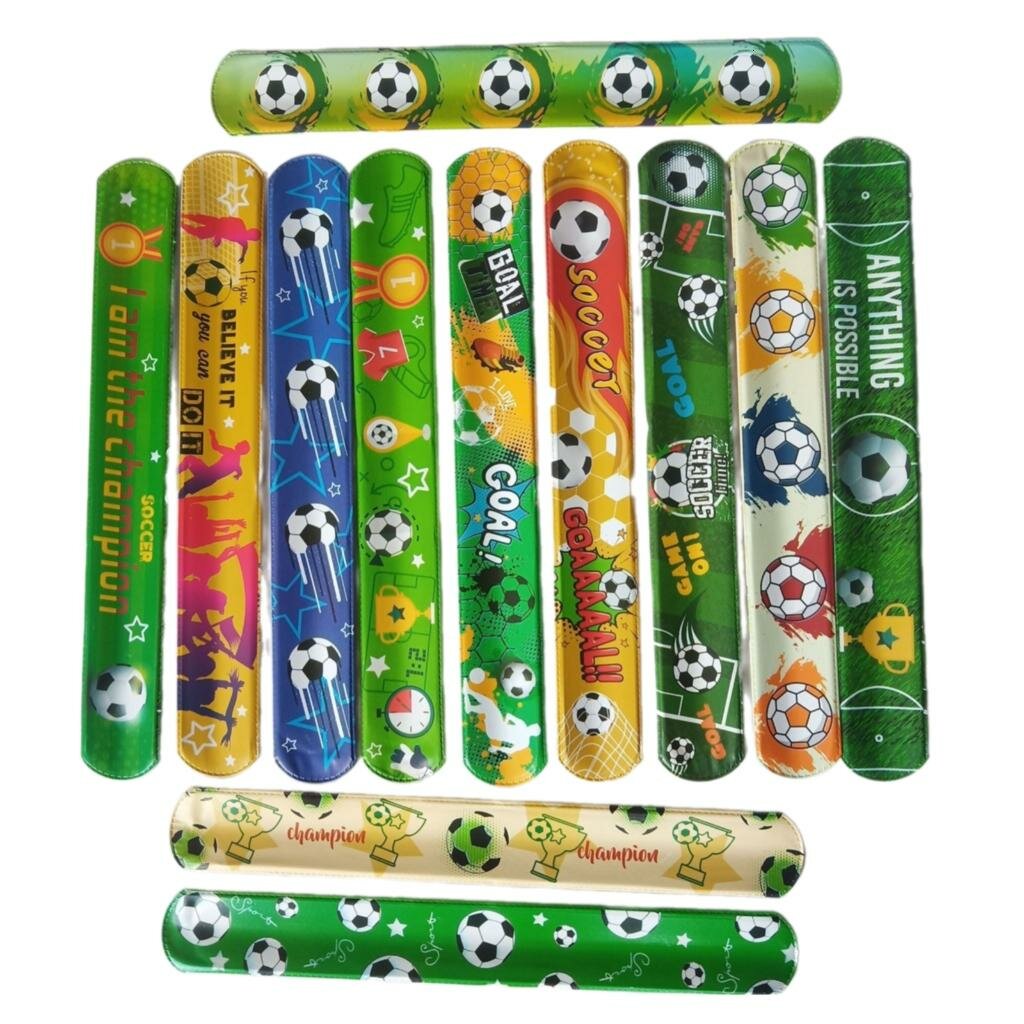 Спортивные браслеты-хлопушки (12 шт.), 2023 новый футбольный матч 12