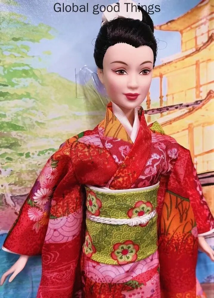 Куклы Barbie Princess of Japan Barbie /Подарок для девушки/30cm в национальном костюме