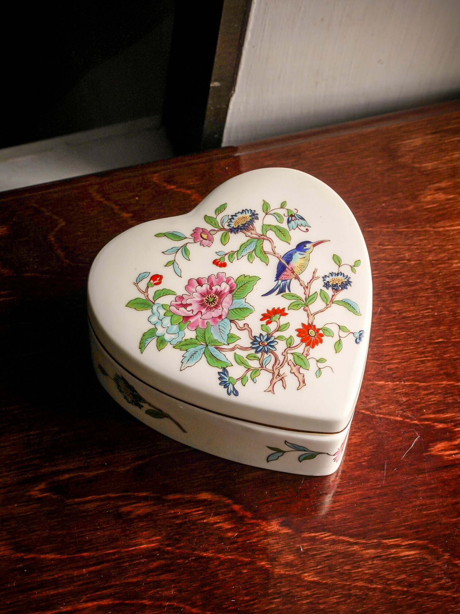 Винтажная шкатулка Aynsley "Pembroke", Англия, 1980-1990 гг.