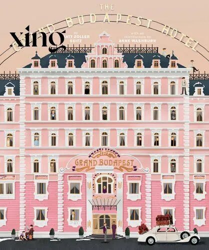 Книга The Grand Budapest Hotel от Xing - иллюстрированное издание, подарочный экземпляр