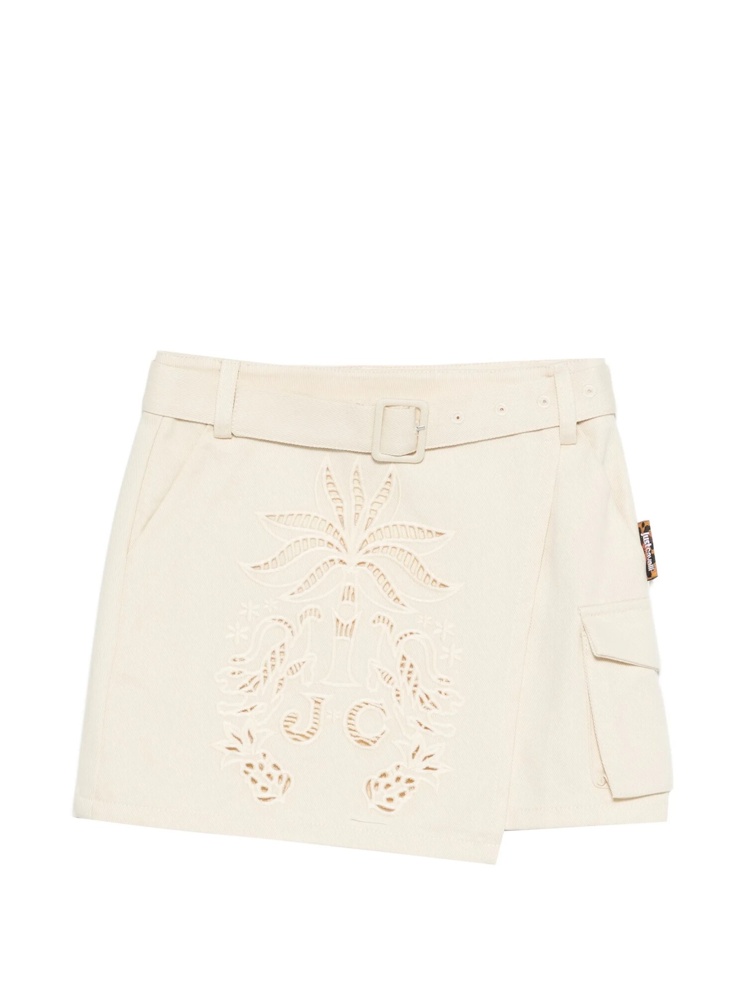 Юбка Belt cut-out skirt