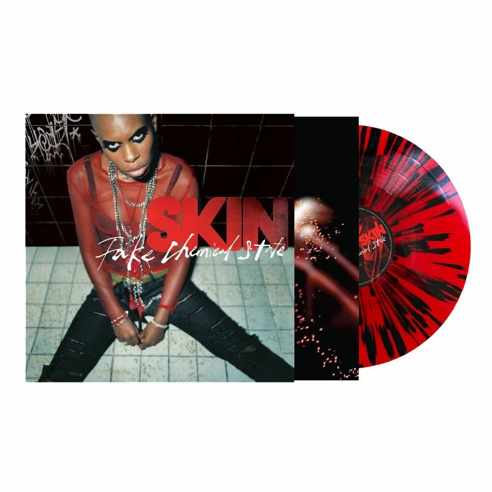 Skin - Fake Chemical State - Red/Black Splatter LP - 2025 - новая виниловая пластинка Skunk Anansie