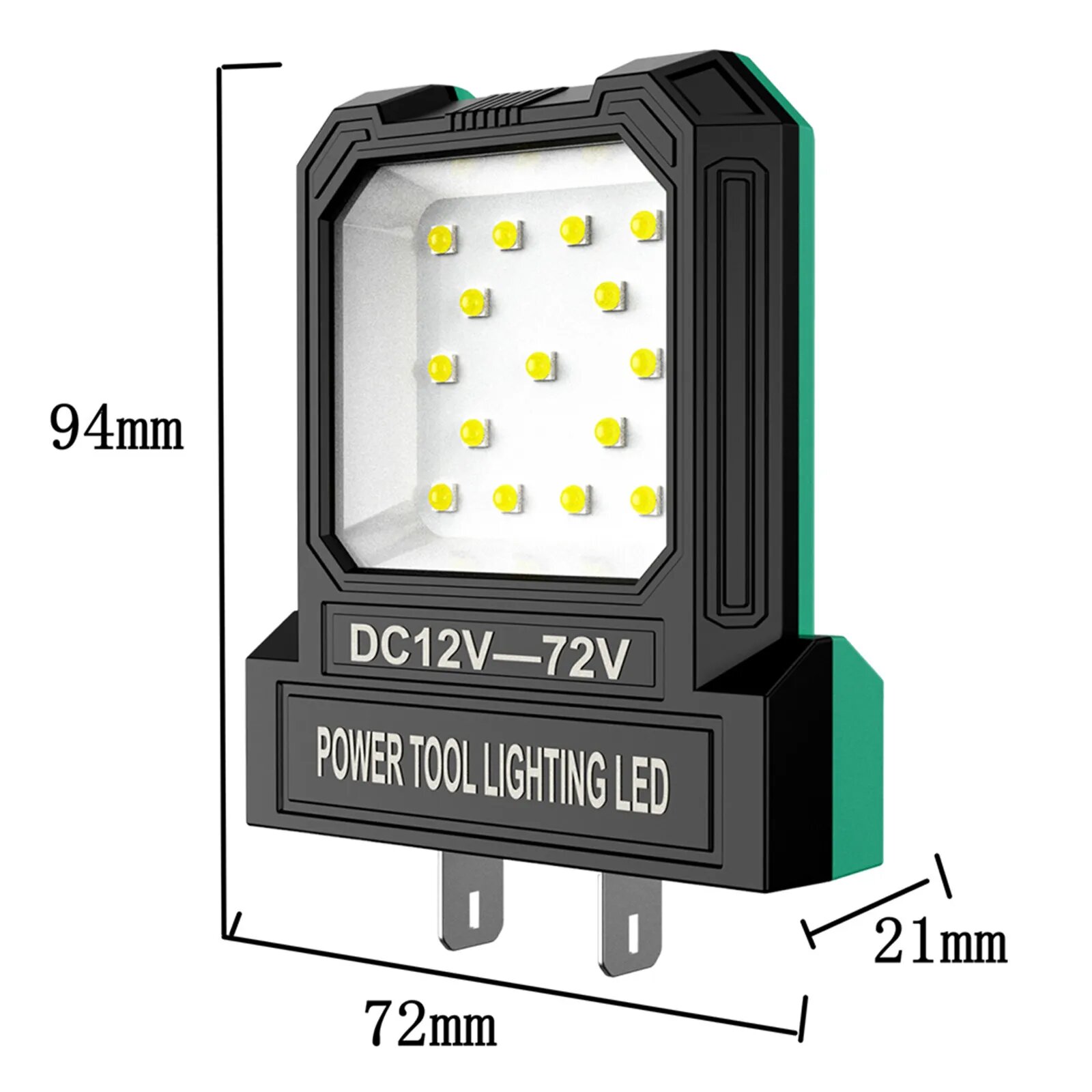 LED прожектор 12-72В 550lm для наружного освещения