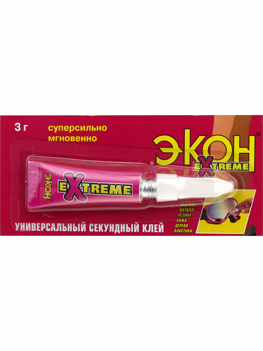 Клей секундный Экон Экстрим 3г