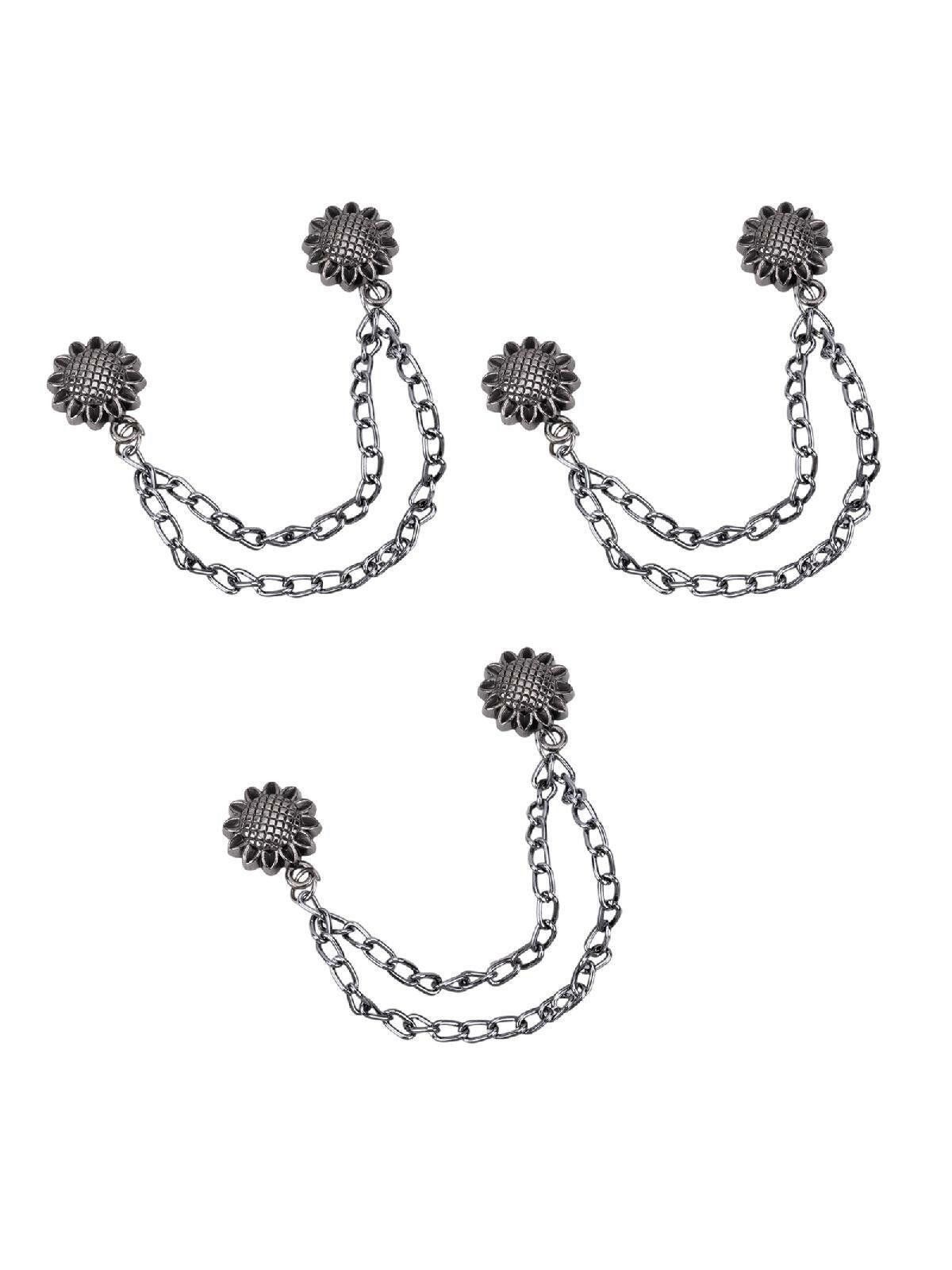 Магнитные булавки-клипсы для одежды (3 шт.), Цвет пистолета