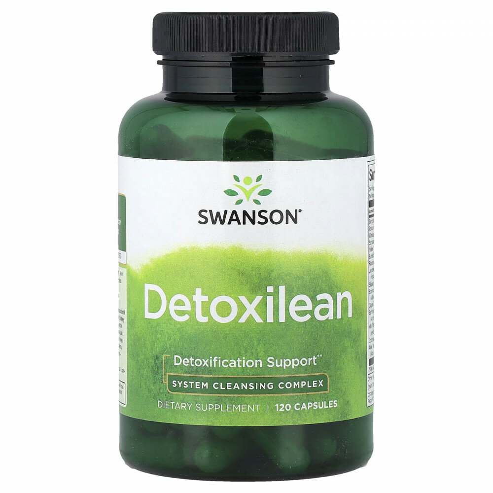Swanson, Detoxilean, 120 капсул