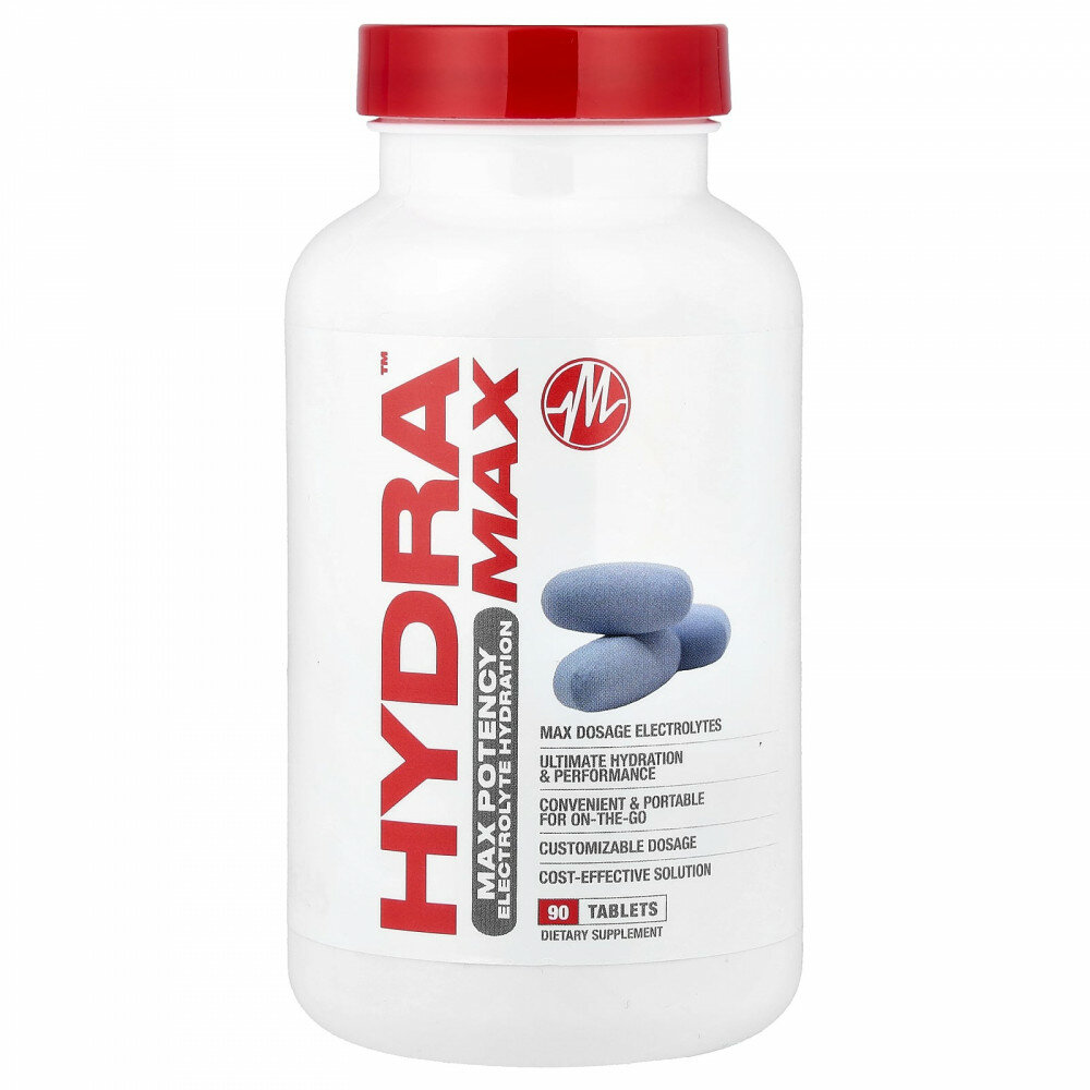 Metabolic Nutrition, HydraMAX ™, максимальная эффективность, 90 таблеток