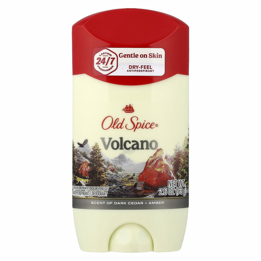 Old Spice, дезодорант-антиперспирант, Volcano, 73 г (2,6 унции)