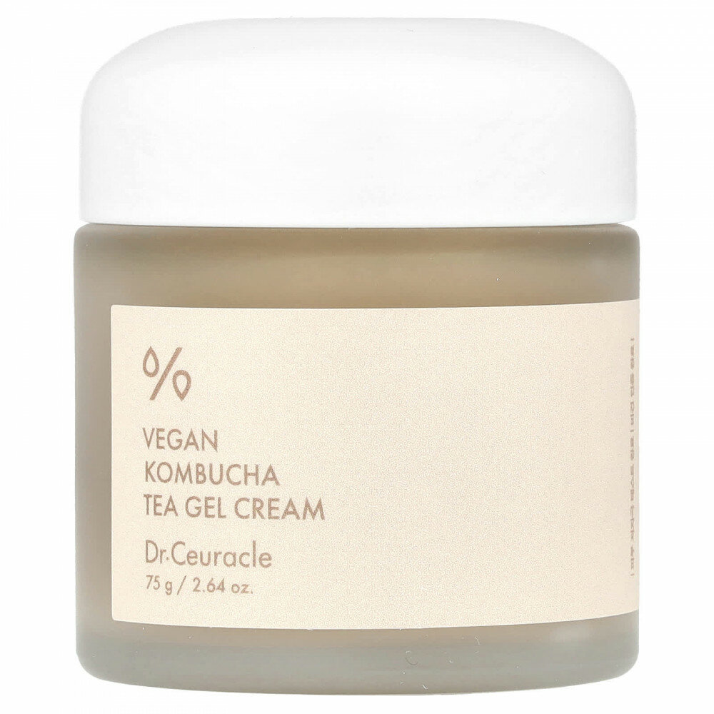 Dr. Ceuracle, Веганский гель-крем с чаем комбуча, 75 г (2,64 унции)