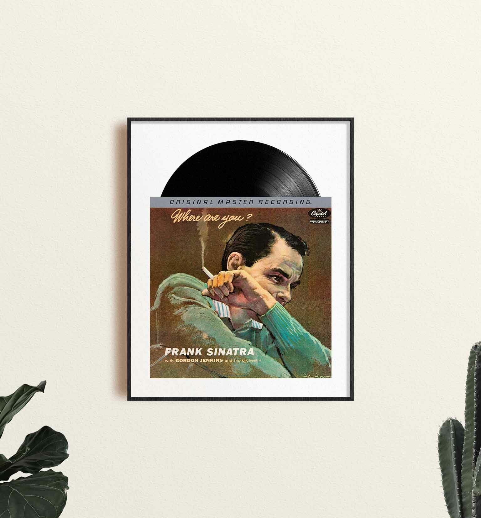 Постер интерьерный, "Frank Sinatra", 40х50 см, в тубусе