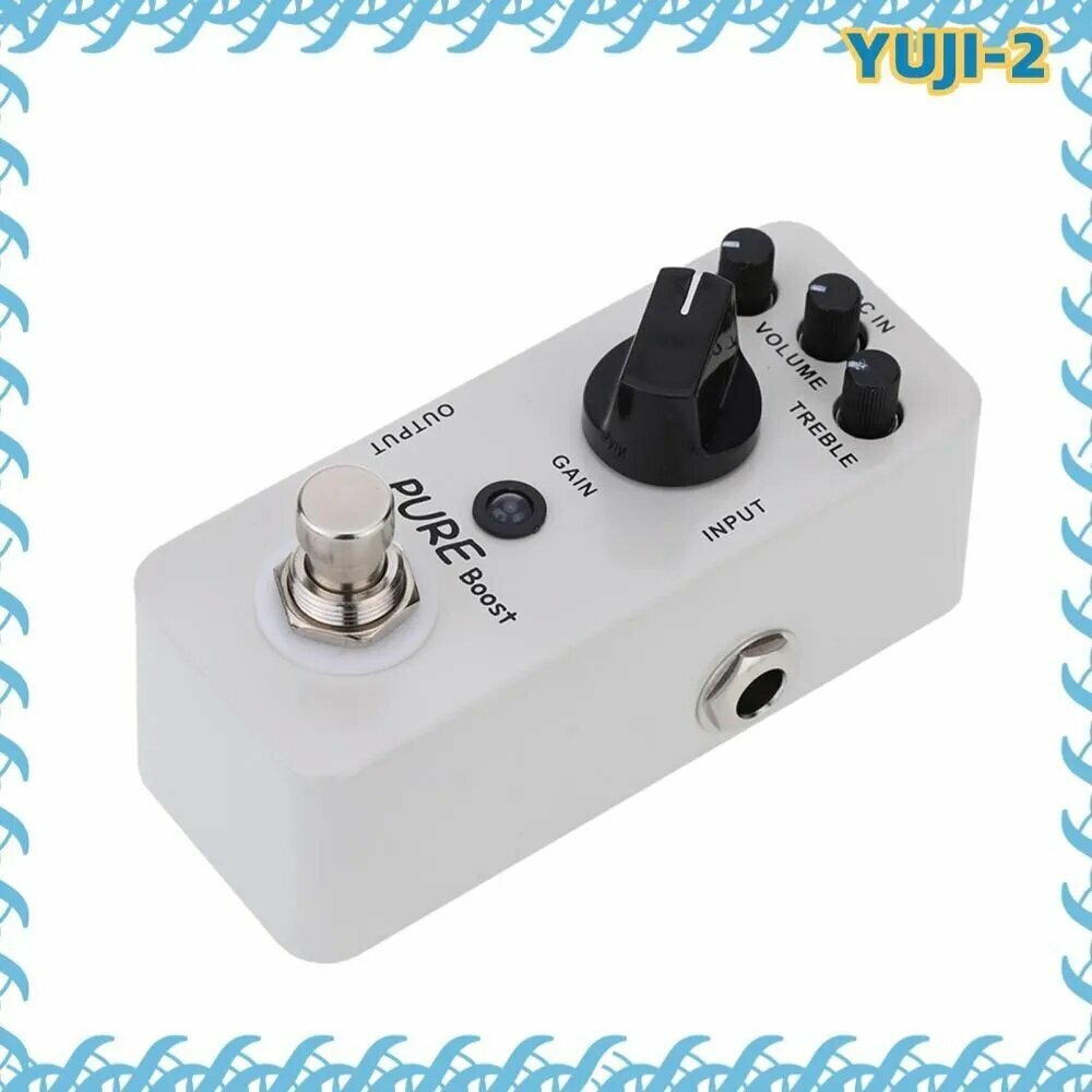 Эффектный педаль Mooer Pure Boost, миниатюрный, для электрогитары