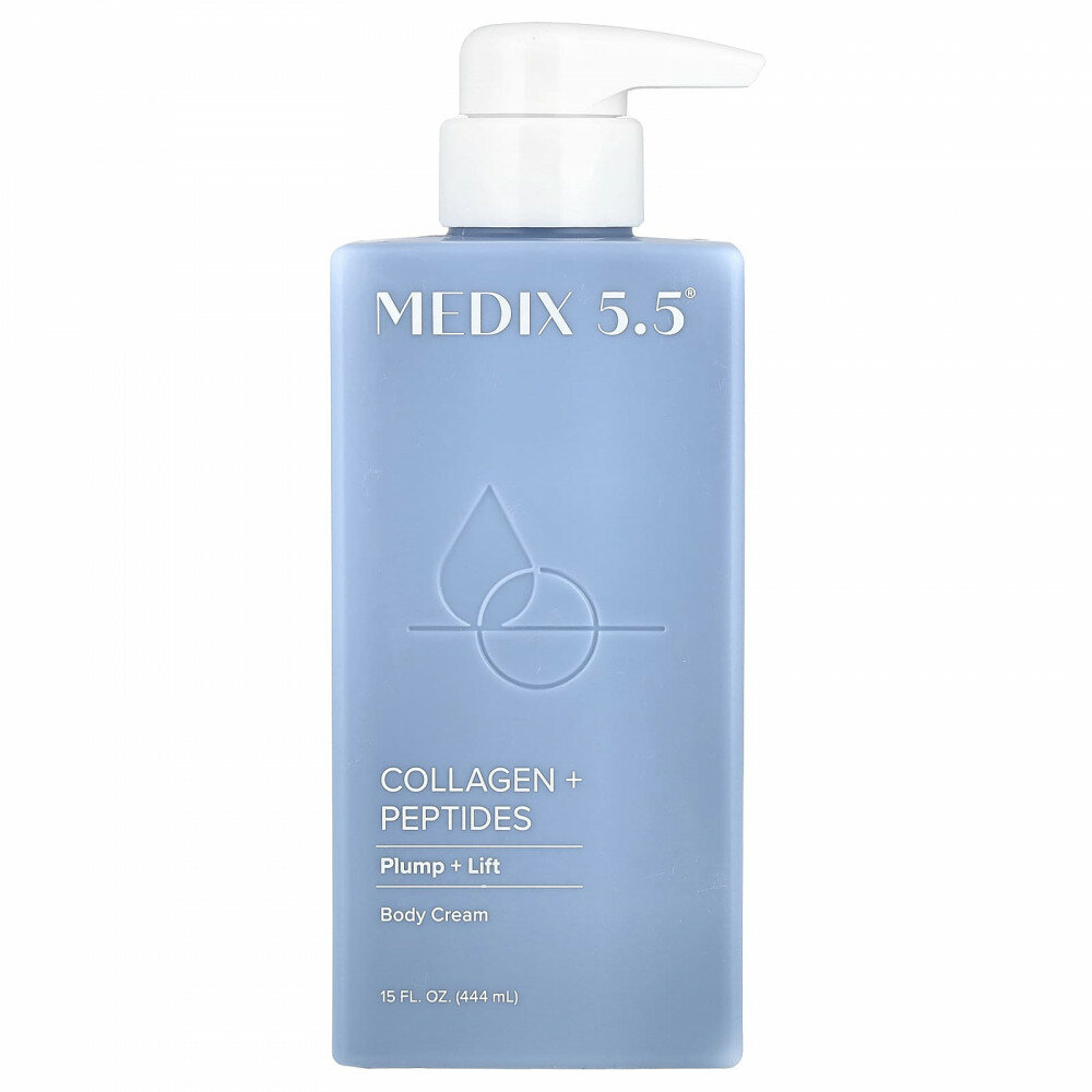Medix 5.5, крем для тела, коллаген и пептиды, 444 мл (15 жидк. унций)