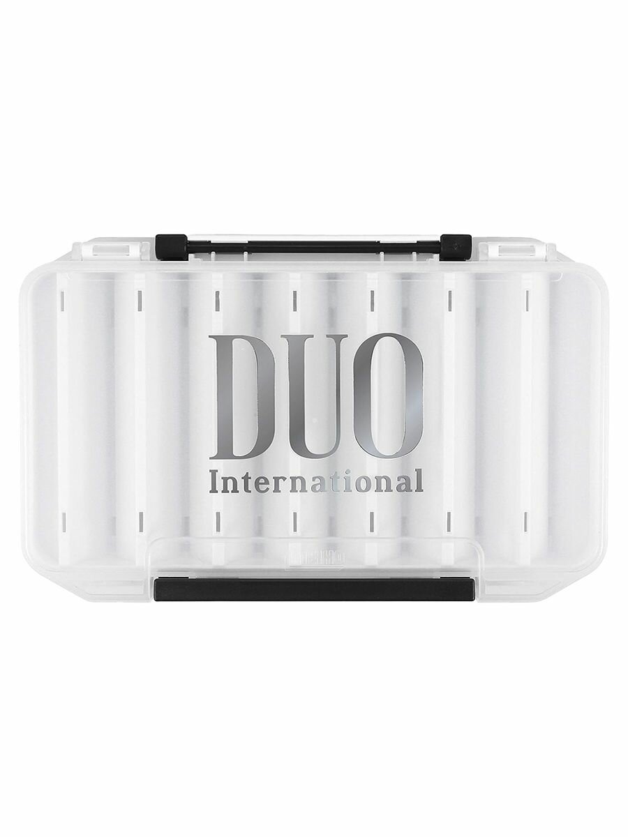 Коробка для приманок DUO Reversible Lure Case 100 #White/Silver Logo