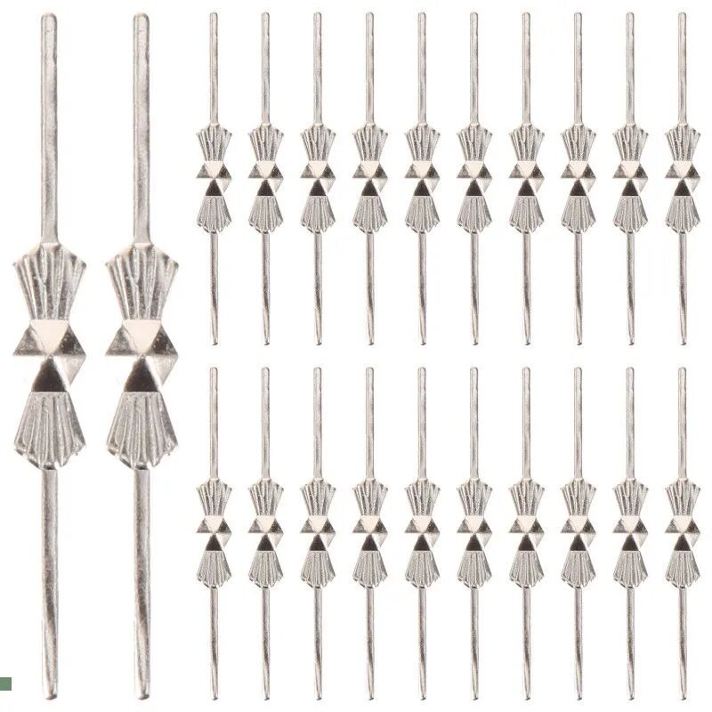 140 шт. серебряные зажимы для потолочных светильников, крючки для люстр, лампы 4.50X0.50X0.10CM