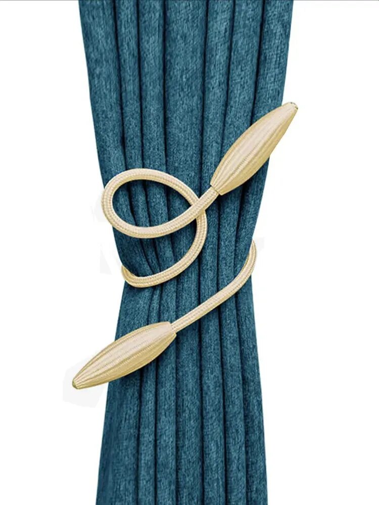 Подхваты для штор 2шт гибкие, зажимы для штор, занавески, тюли, прихваты и держатели