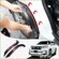 Подкрылки для Toyota Land Cruiser Prado 150, 2 шт, ABS пластик, черные, красная ...