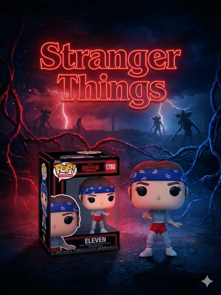 Игурка F, unko POP! Персонаж из сериала Очень странные делаEleven , Игрушки для детей и взрослых