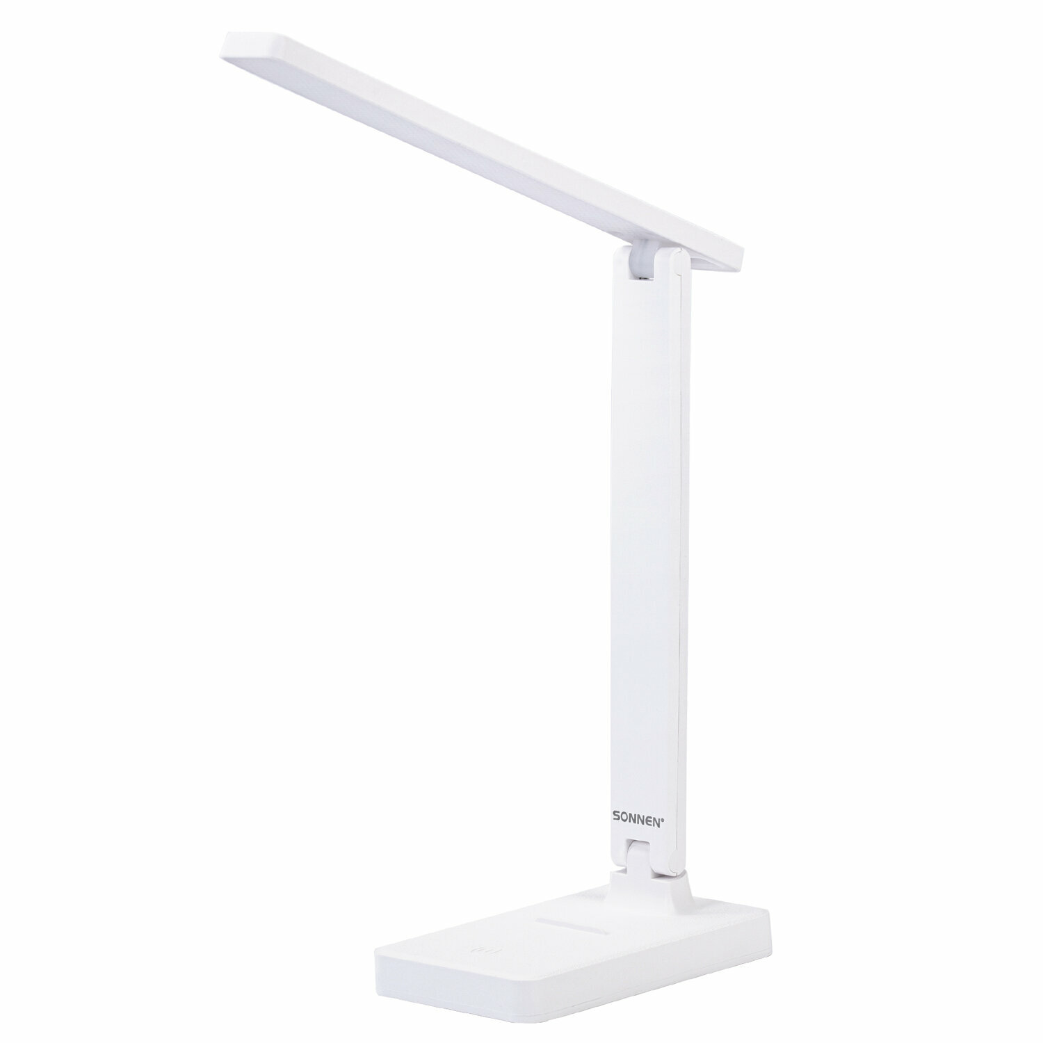 Sonnen Настольная лампа-светильник беспроводная PT-101, USB, LED, 2 Вт, 3 режима, белый, 238776