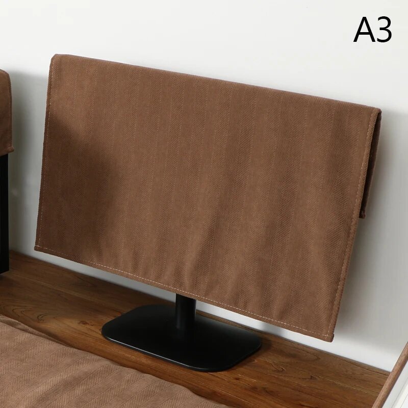 Пылезащитный чехол для монитора 27 дюймов Коричневый, A3 1Pcs