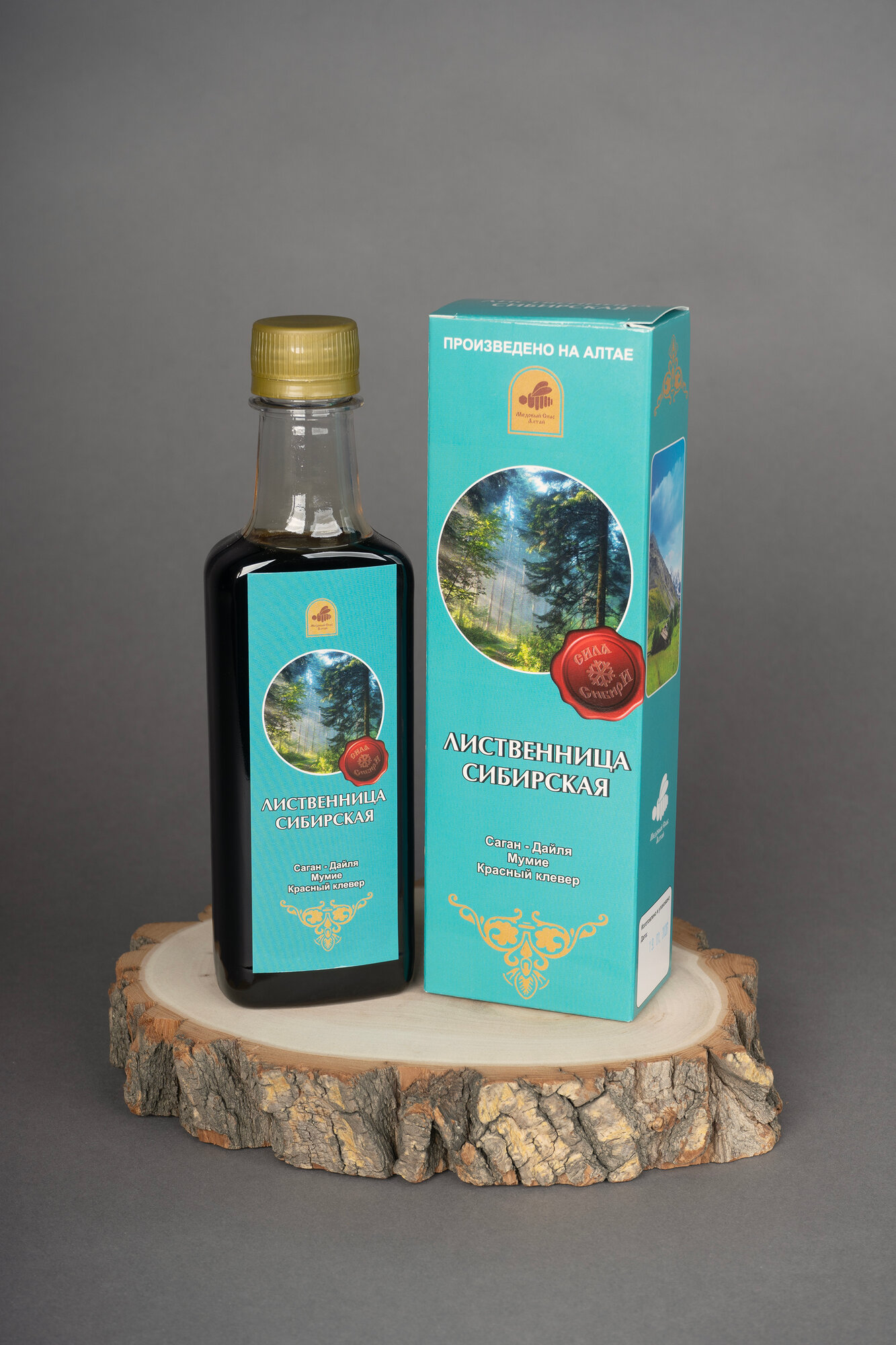 Бальзам Медовый Спас "Алтай" "Лиственница Сибирская", для сосудов и сердца, общеукрепляющий