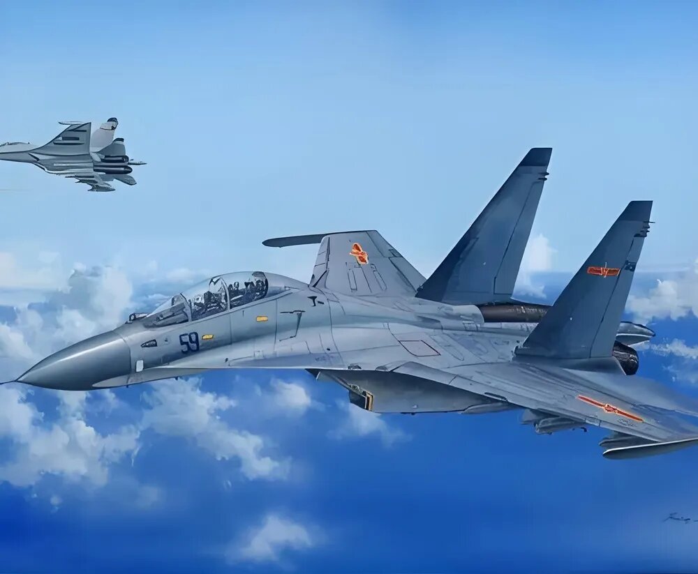Hobbyboss 81714 1/48 Российский истребитель Су-30МКК Flanker G. Сборная модель самолета.