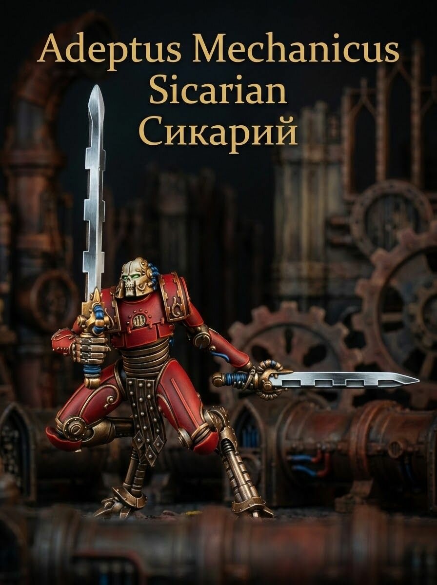 Adeptus Mechanicus Sicarian Сикарий миниатюра