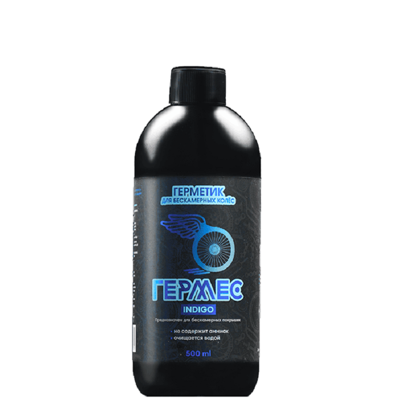 Герметик для трубок и камер PrometheusBikeLab Гермес Indigo Tubeless Tire Sealant, объем продукта (мл.) 500