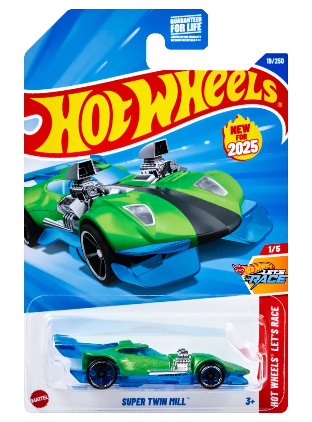 JBB72 Hot Wheels машинка металлическая игрушка коллекционная масштабная модель Super Twin Mill кейс 2025