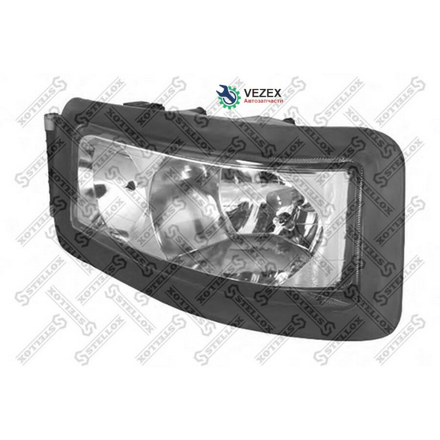 STELLOX 8733049SX фара в сборе! левая универ. с электрокорректором\ MAN L/M 2000/TGL/TGM/TGA/TGS/TGX