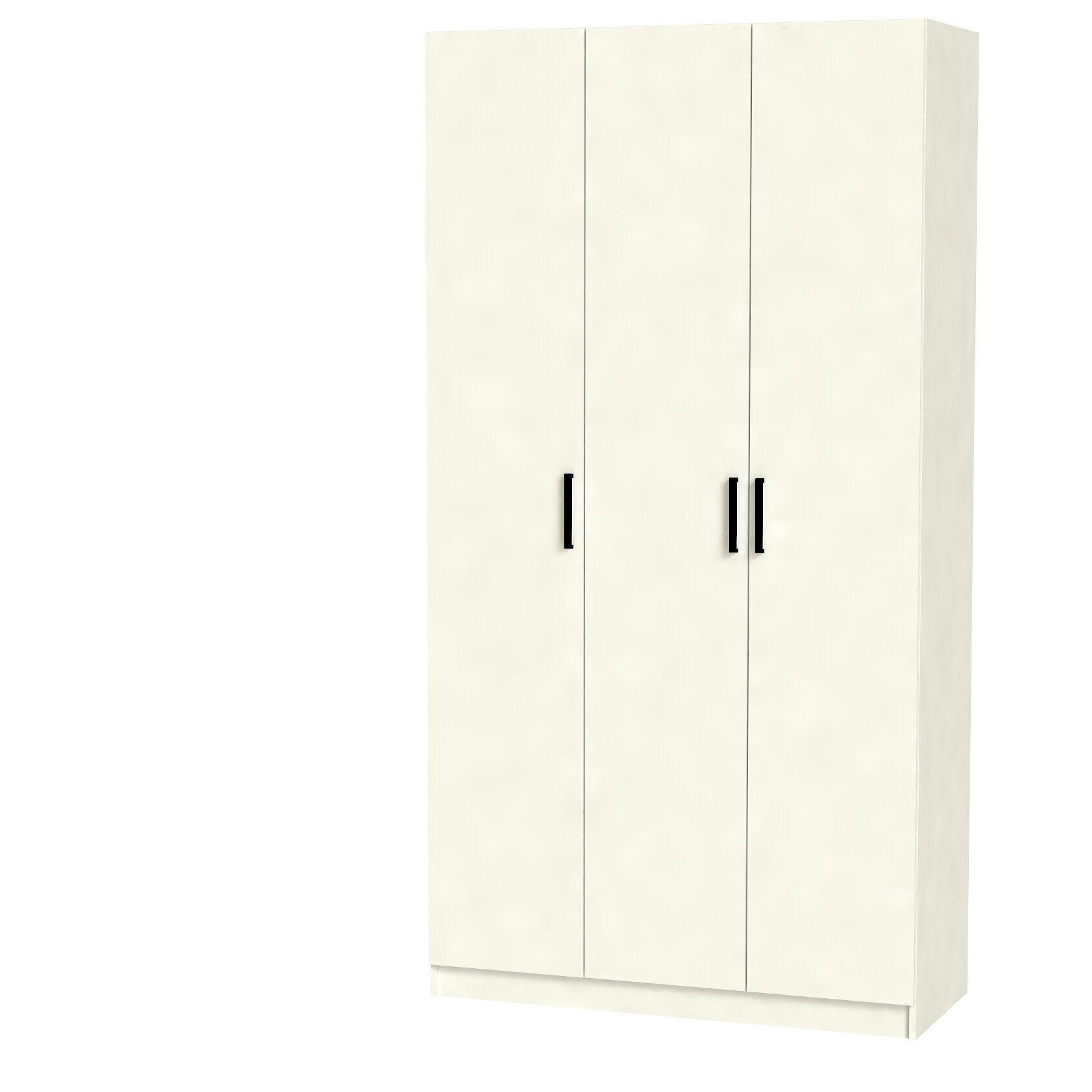 Шкаф-пенал для одежды ШК-3 ЛДСП/Феникс М-8 120/210/52 Белый