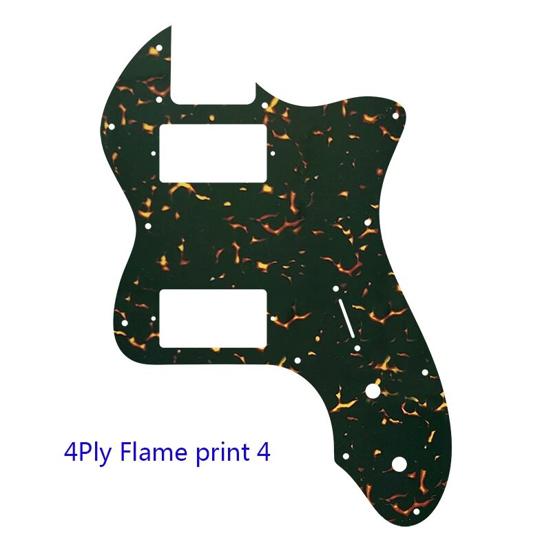 4Ply Flame print 4 Телекастер Пикгард