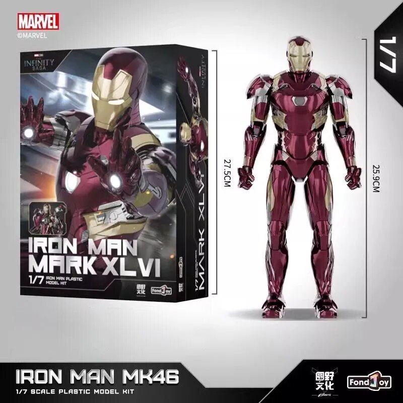 Fondjoy Iron Man MK46 1/7 Scale Plastic Model Kit