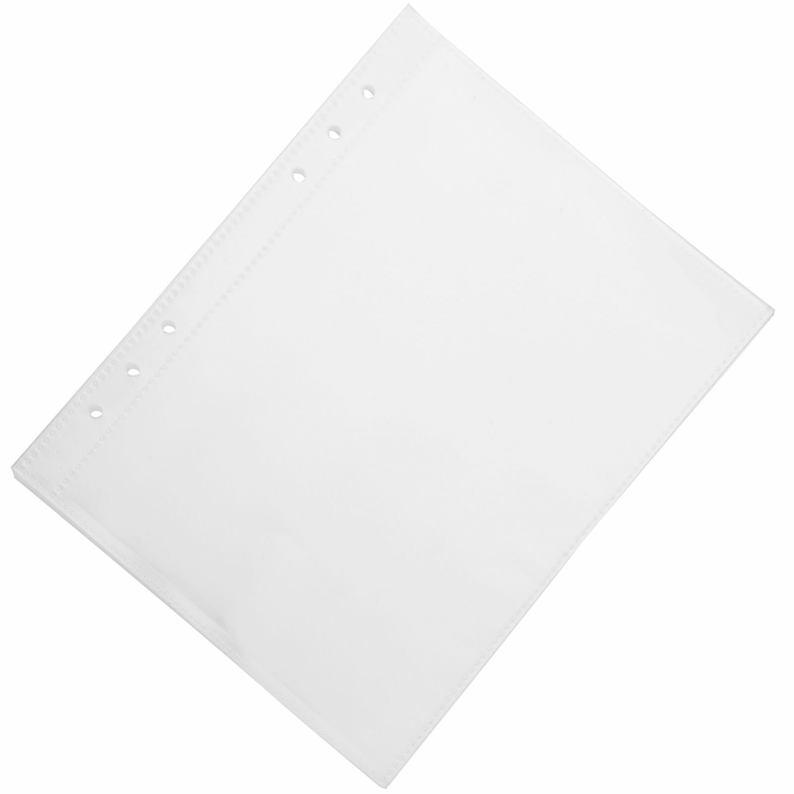 Прозрачные Файловые Карманы Для Бумаг, Удобные Вставки В Папку, 20 Штук, Из Пвх, Водонепроницаемые