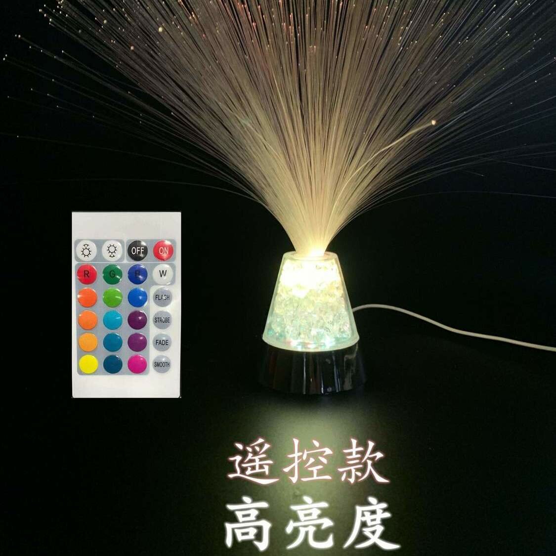 Светодиодный ночник с эффектом звездного неба из оптоволокна, разноцветные огни для праздников, спальни, комнаты, звездный свет, атмосферные кристаллические мигающие огни.