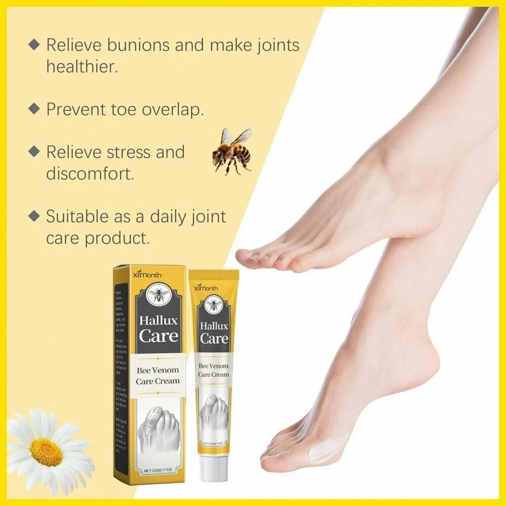 Ximonth Крем для лечения воспаления и боли в суставах с пчелиным ядом, новинка 2025