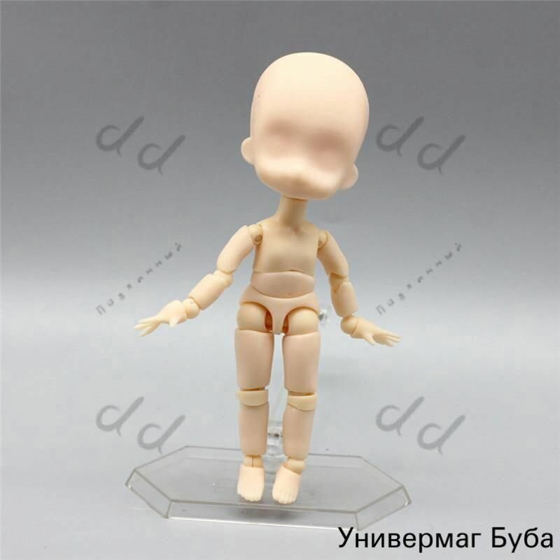 Кукла "OB Doll", силикон, съёмные руки и ноги, бежевая, 200 гр