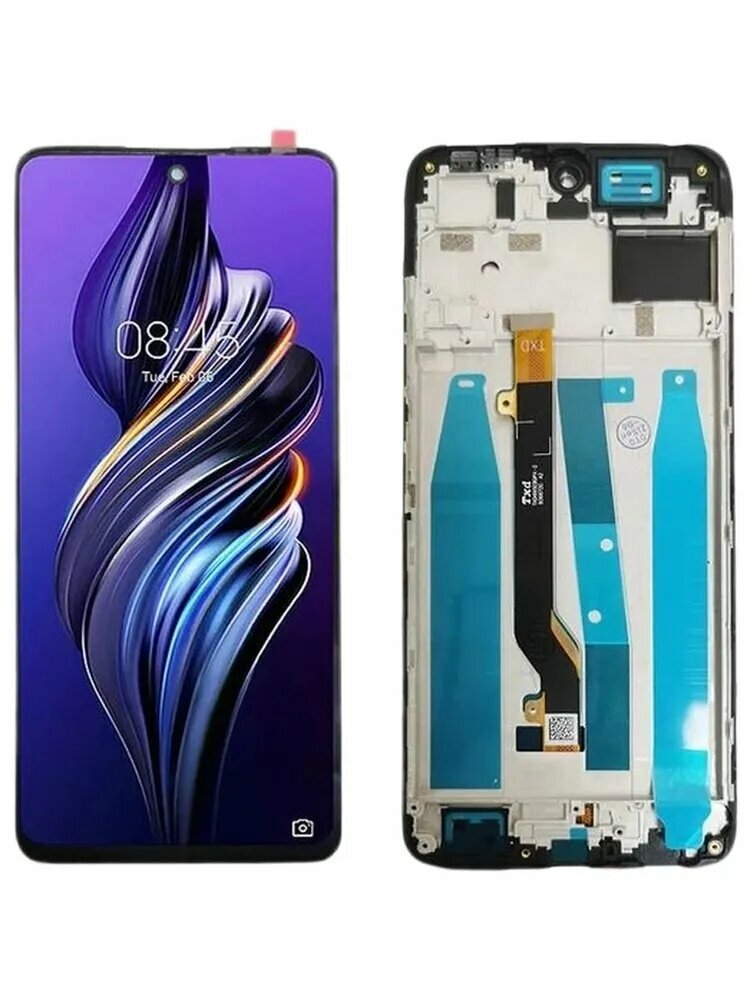 Дисплей для Tecno Pova 3 в рамке - Ориг