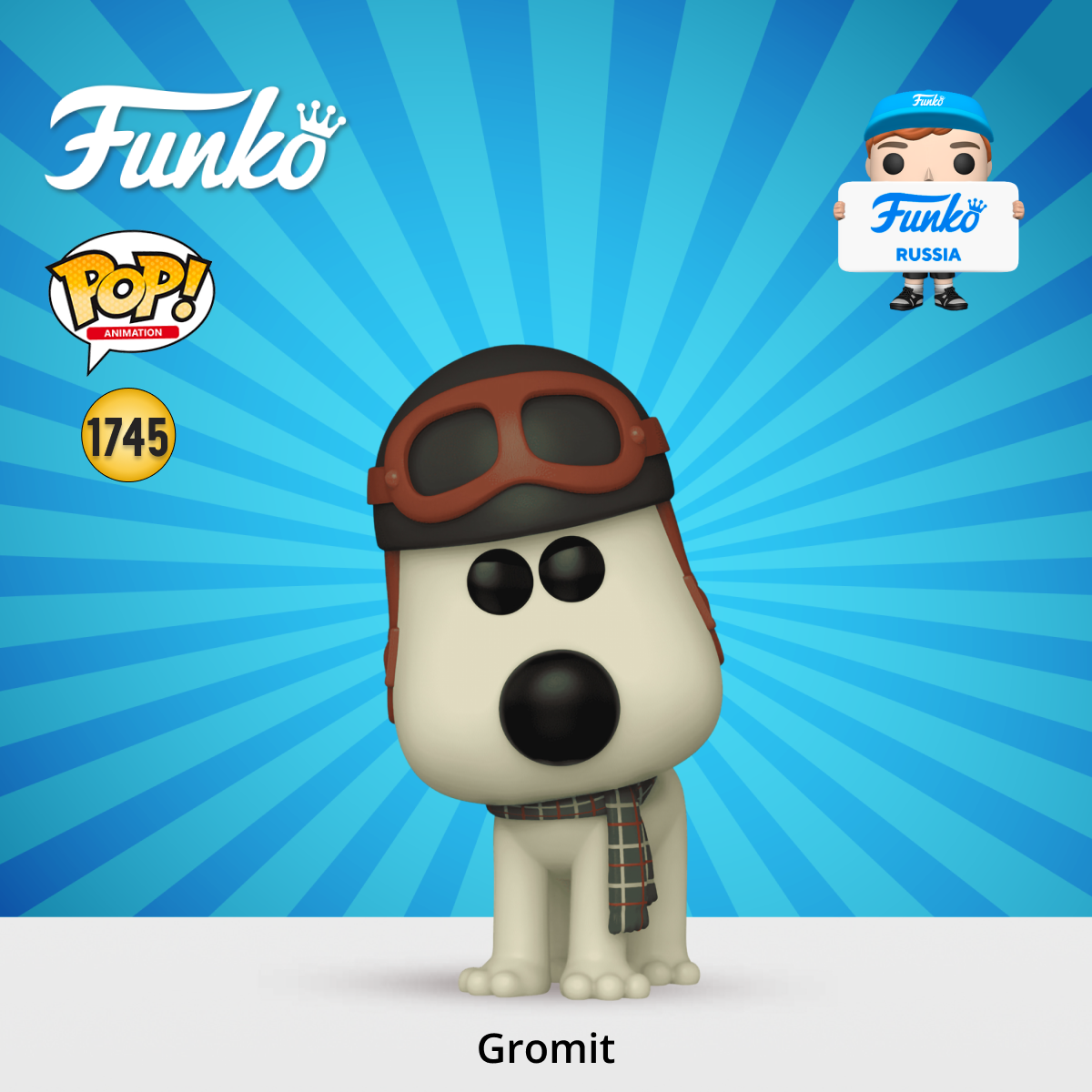 Фигурка Funko POP! Movies Wallace & Gromit Gromit (1745) 79781