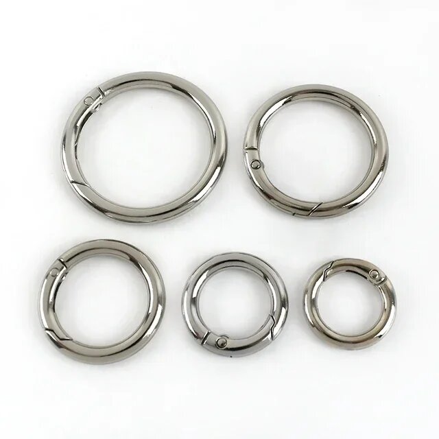 Кольца-скобы серебряные 20mm
