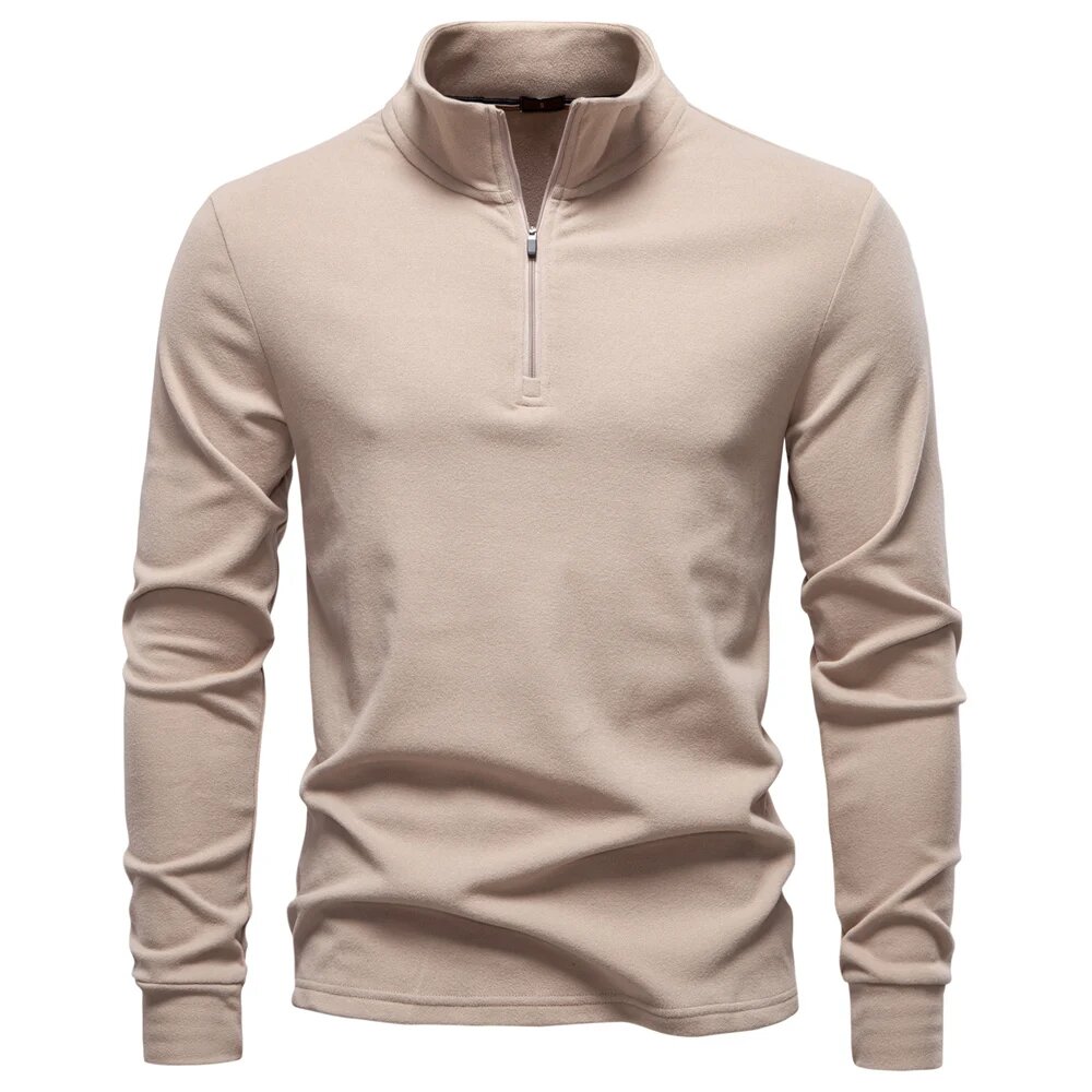 Мужская толстовка AIOPESON бежевая L, HD3020-Khaki