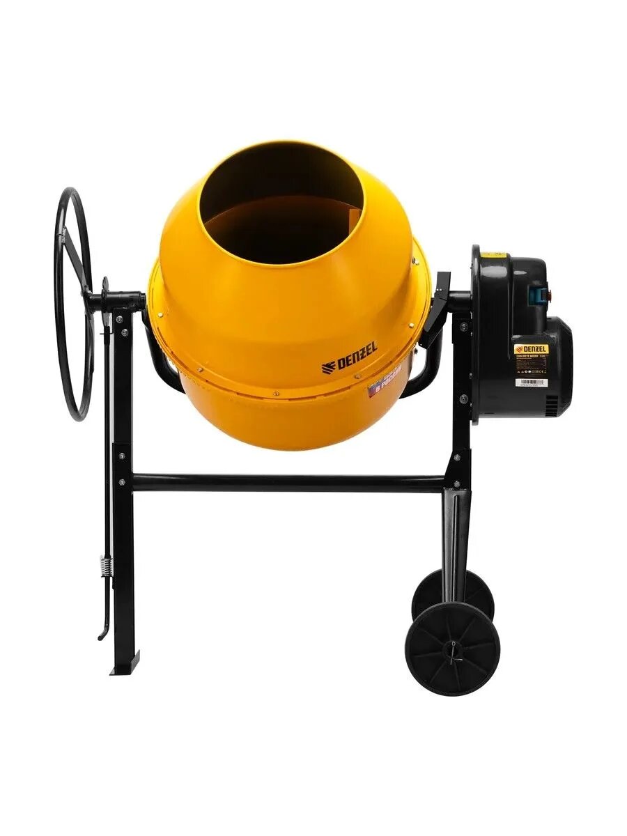 Бетоносмеситель Denzel B-200 Yellow