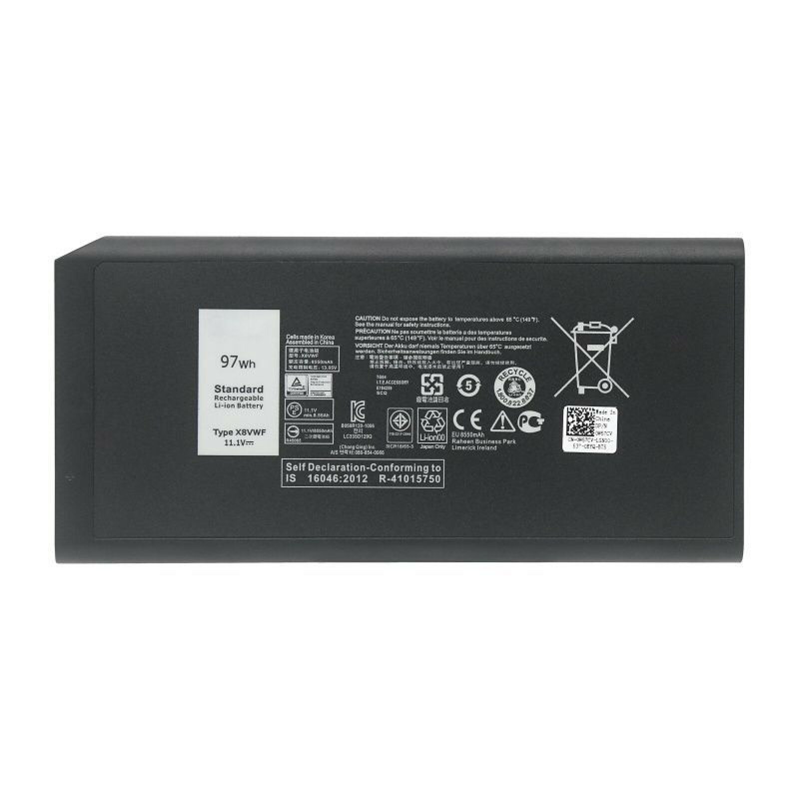 Аккумулятор MyPads для ноутбуков Dell Latitude 12 7204, 14 7404, E5404, E7404 с защитой и высокой емкостью